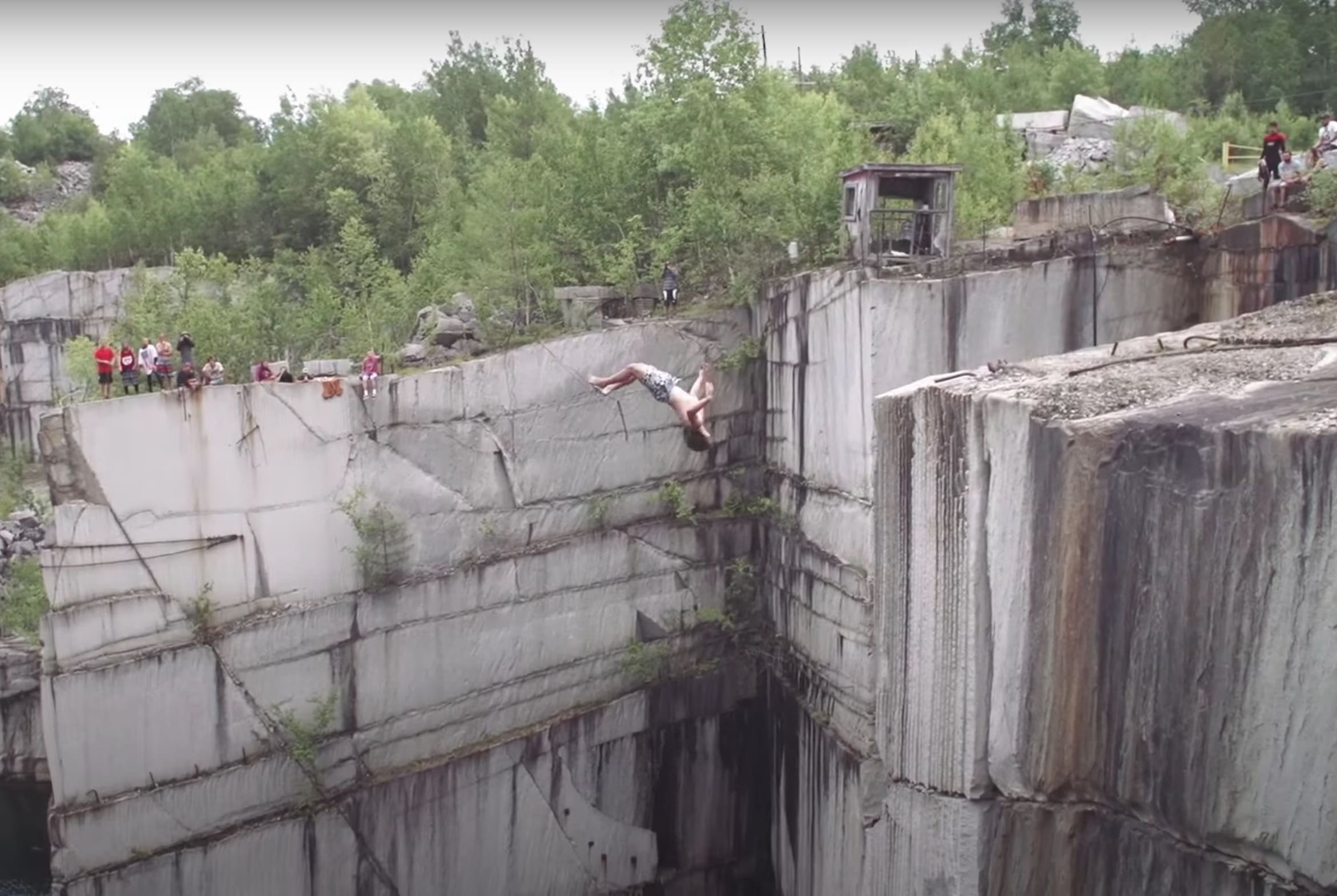 VIDEO: Mike Wilson & Crew Send It Big Off Vermont Cliffs