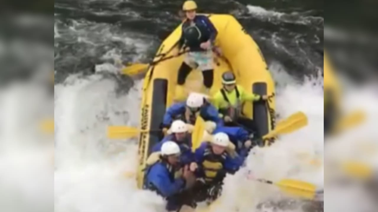 Raft Guide Gets Demolished (Watch)