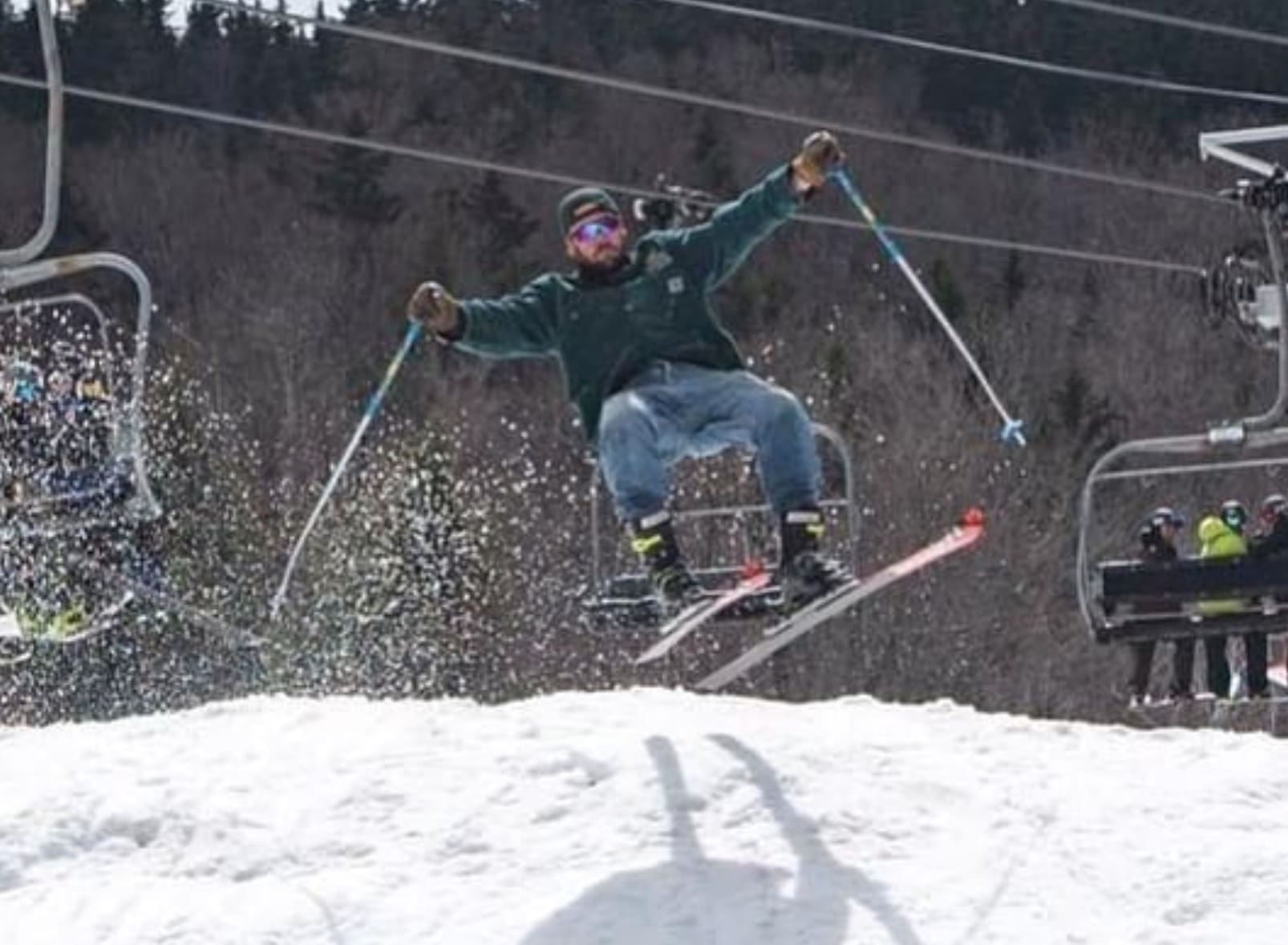 Maine’s Best Skier Responds To Candide’s Mogul Video…”Whatevah”
