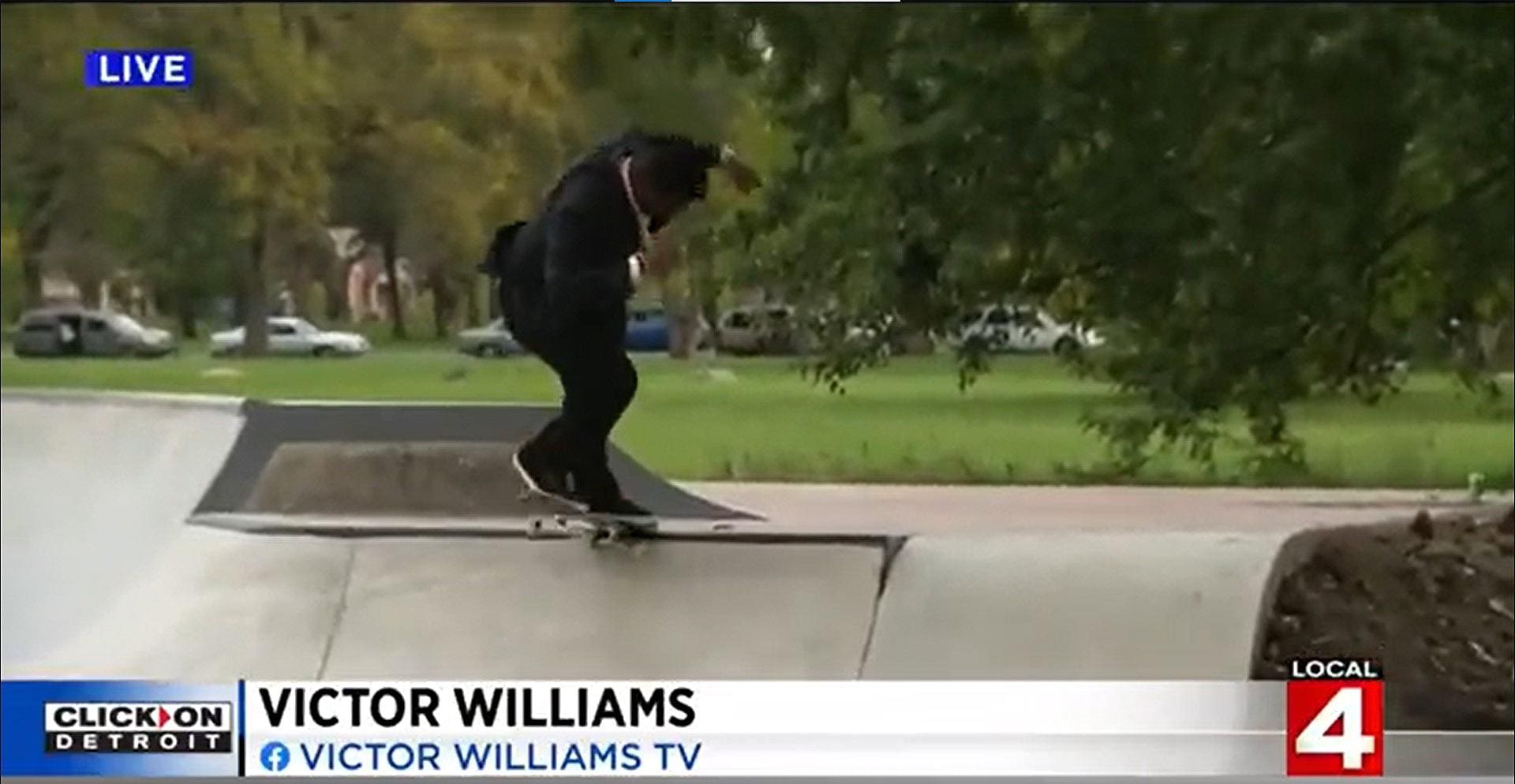 VIDEO: News Anchor Stuns Cohosts As He Skateboards Live On Air
