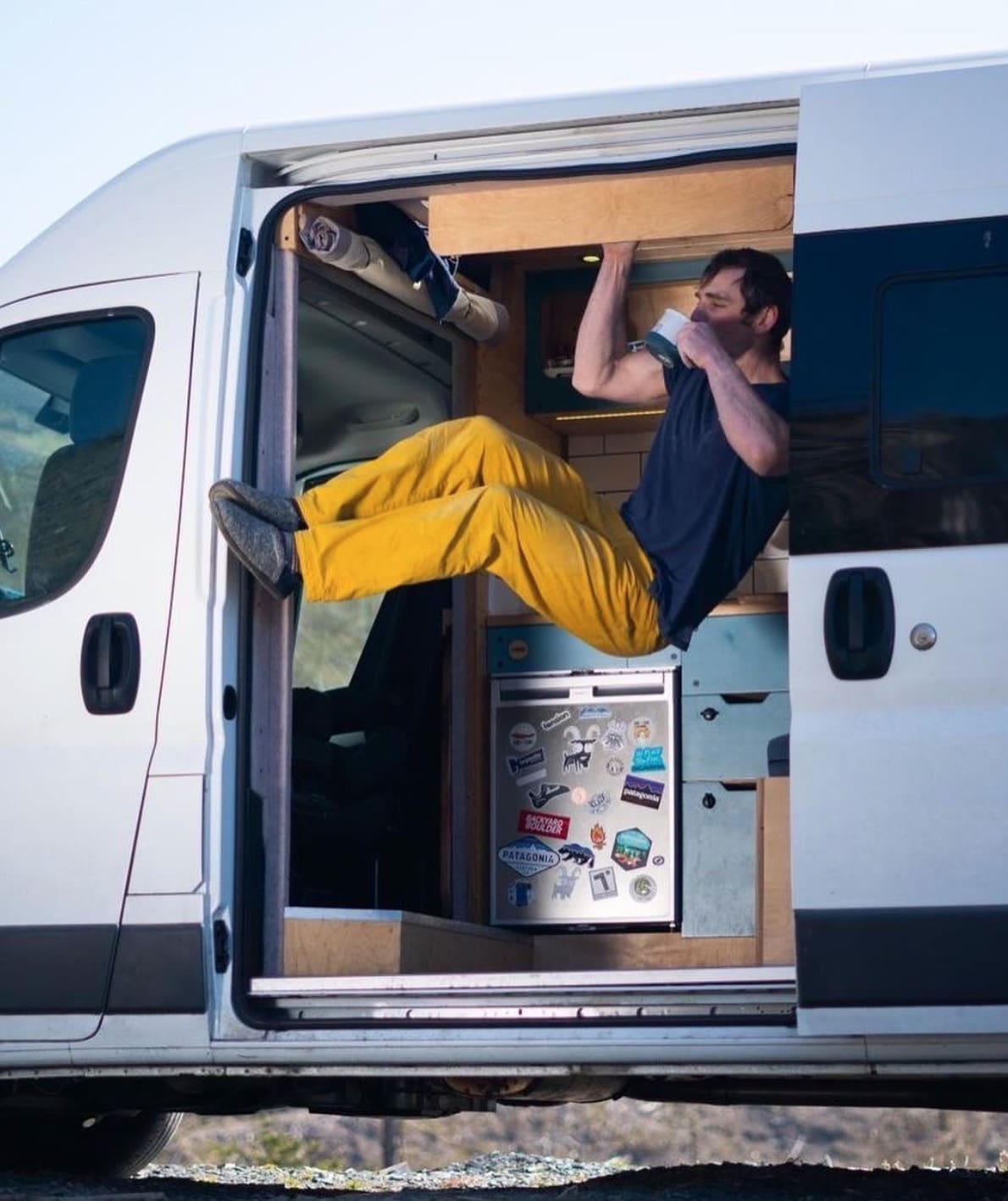 Professional Climber’s Van Tour (Fully Winterized/Heated Drying Room)