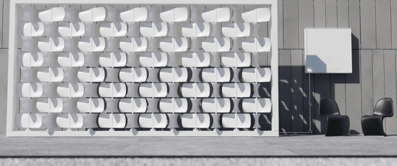 The Genius ‘Wind Turbine Wall’ Could Power Your Home
