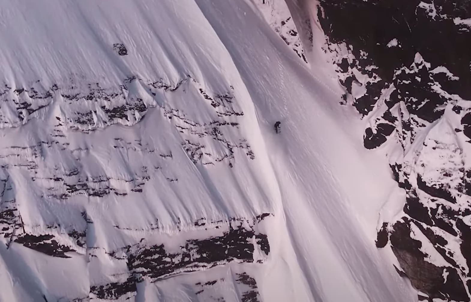 WATCH: Skiing The Steepest Lines In Sweden