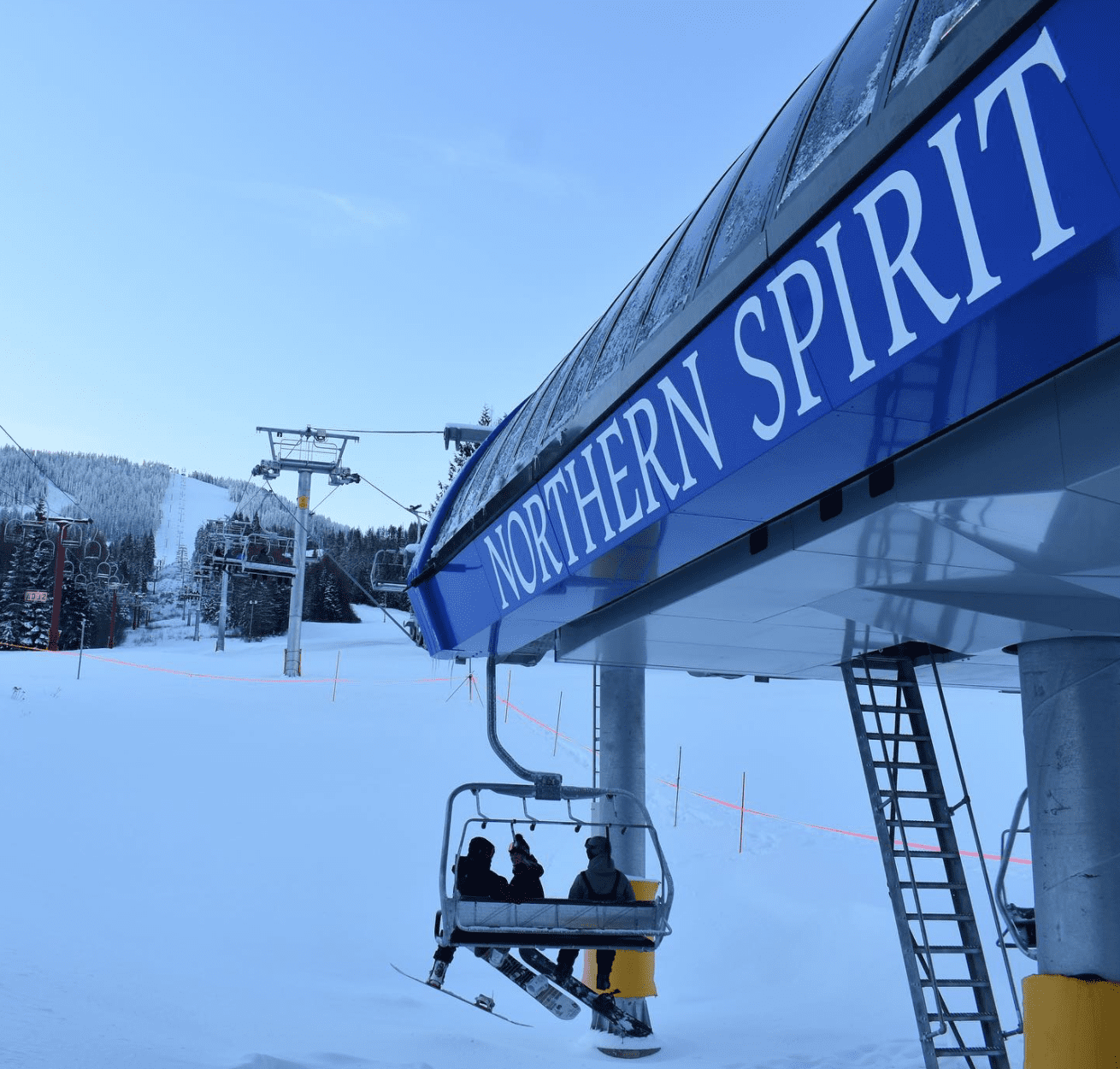 WATCH: Take a Ride Up 49 Degrees North High-Speed Quad