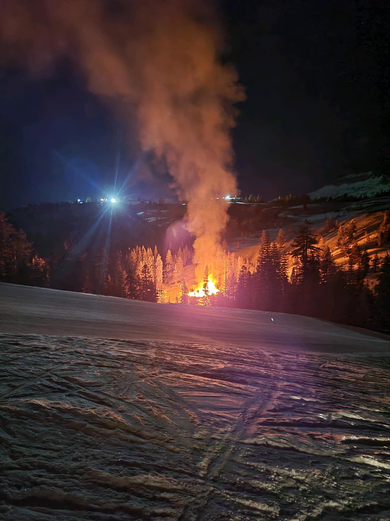 Donner Ski Ranch Lodge Destroyed In Structure Fire