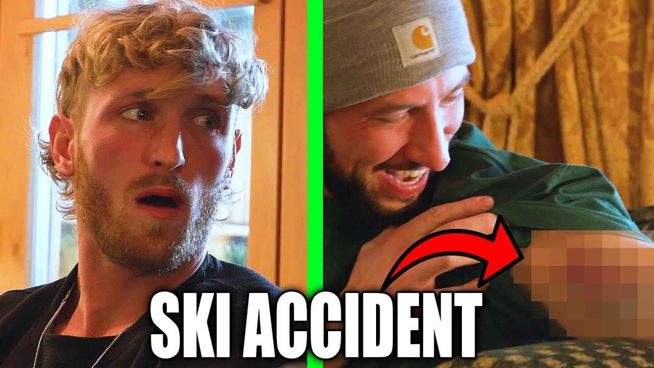Logan Paul Not Impressed With Ski Conditions in The Swiss Alps
