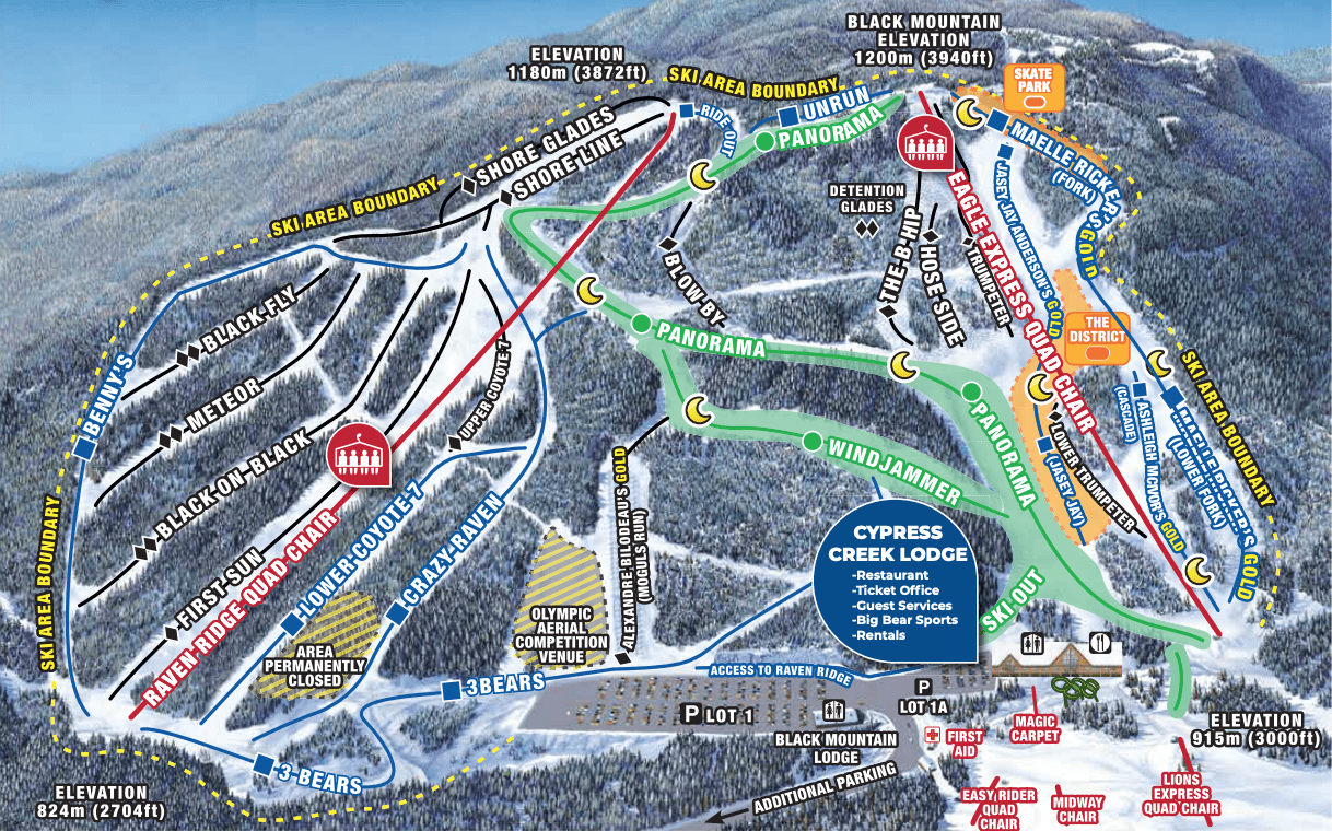 Cypress Mountain Adding New Summit Quad Chairlift