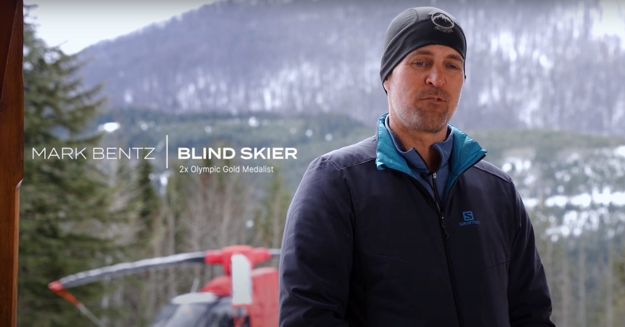 Blind Man Attempts Heli-Skiing 25,000 Vertical Feet In one Day