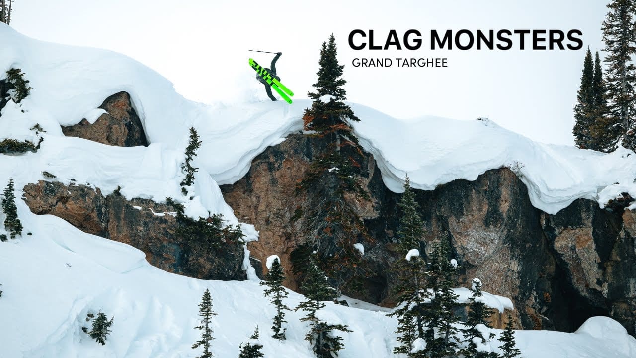 CLAG MONSTERS- LINE Skis Rips Grand Targhee (Watch)