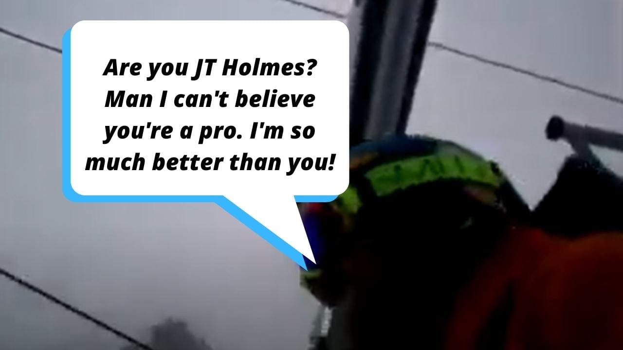 WATCH: GNAR Fan Calls Out JT Holmes