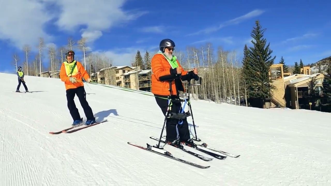 Disabled Veteran Able To Ski Again Thanks To Adaptive Program (Watch)
