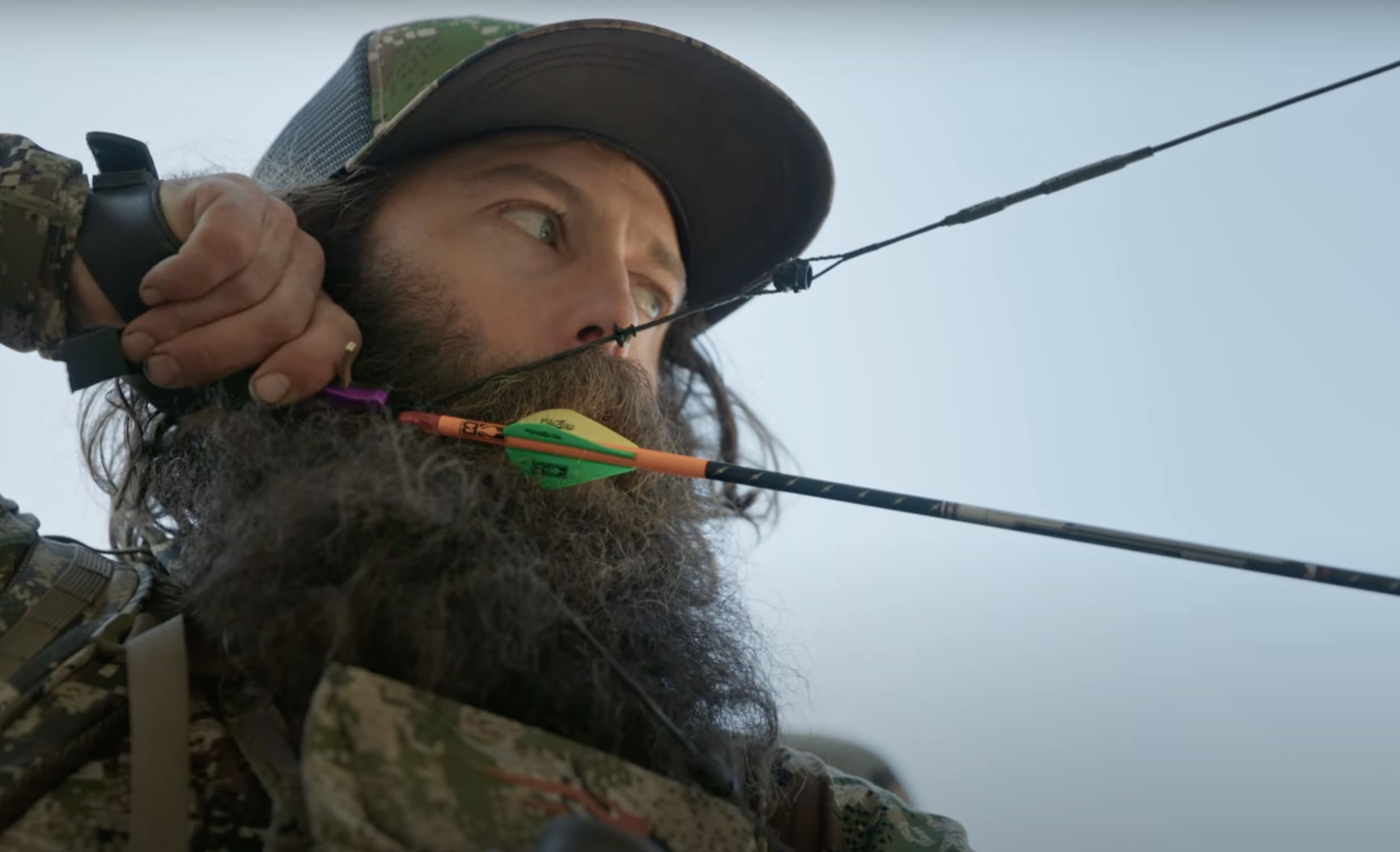 VIDEO: Pro Snowboarder Ditches Golf & Takes Up Bowhunting