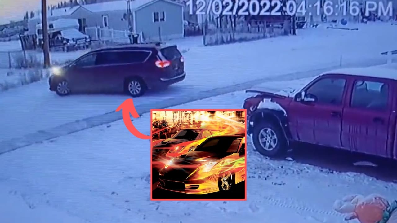 Suburban Mom Pulls Sick Drift In Minivan Watch