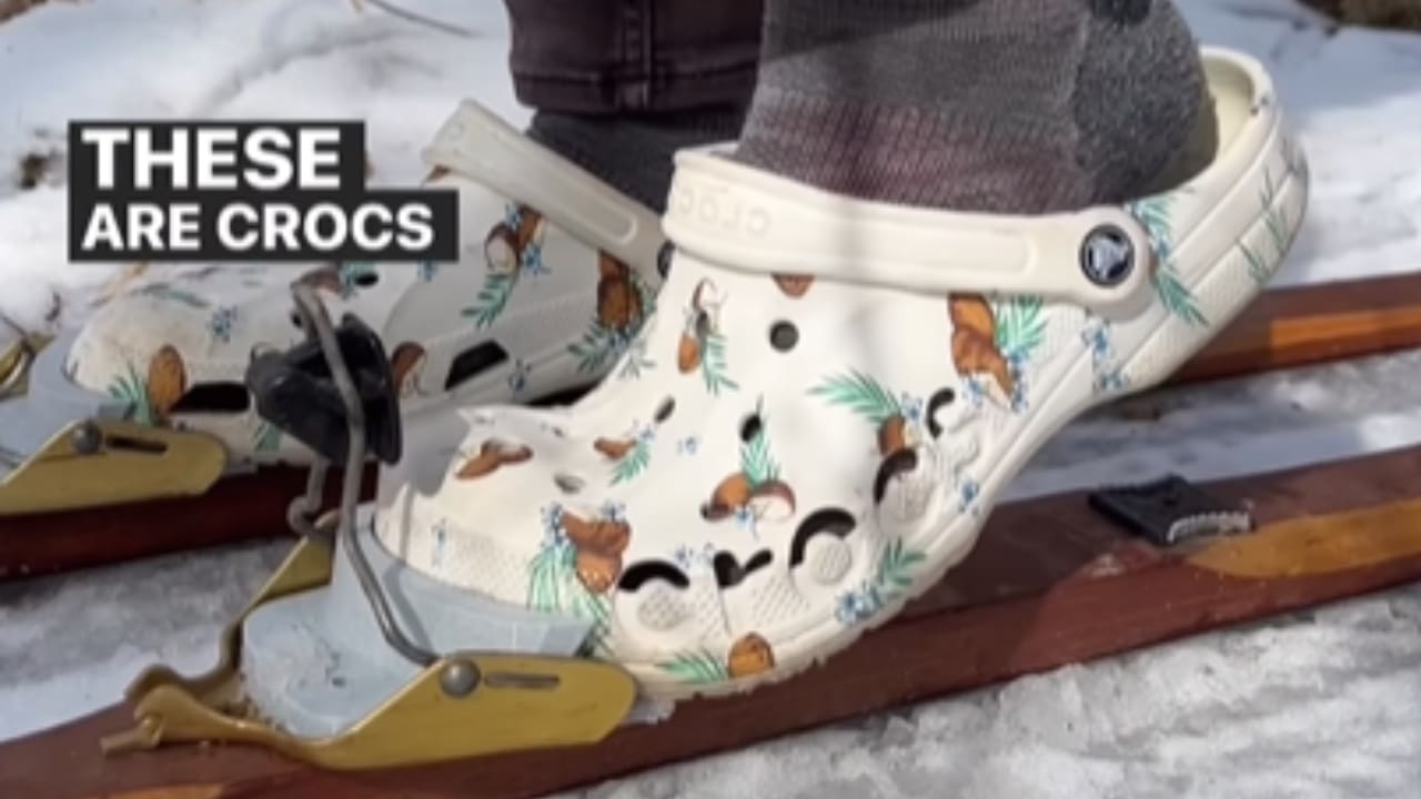 WATCH: Introducing Crocs-Country Skiing (Hilarious)