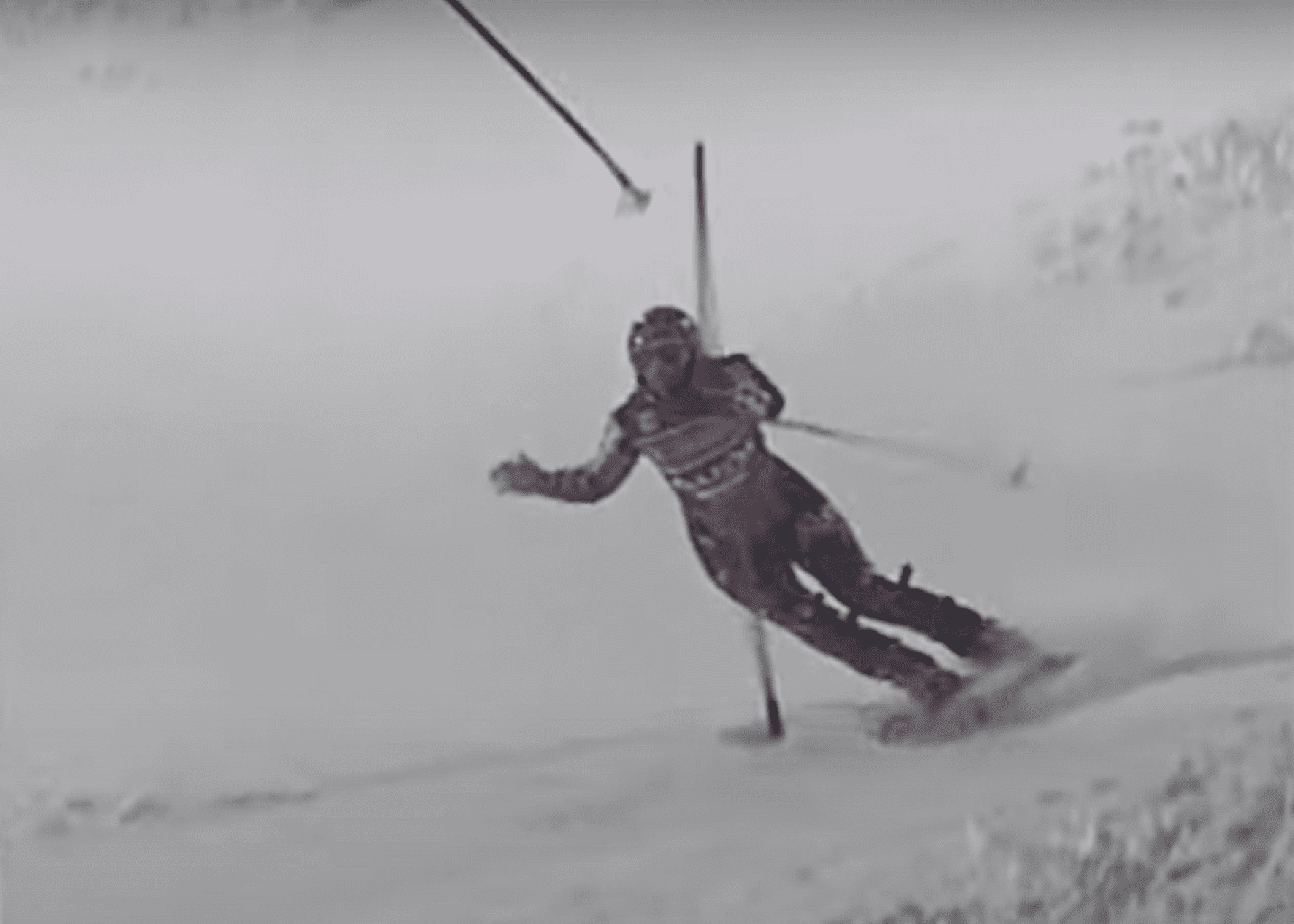 WATCH: Fearless Croatian Skier Finishes Slalom Race With Only One Pole