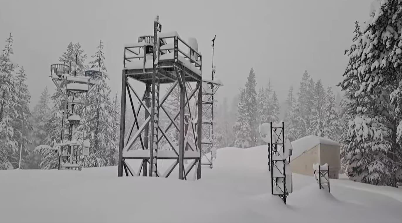 Central Sierra Snow Lab Reporting DEEP Snowpack (Great News For Cali)