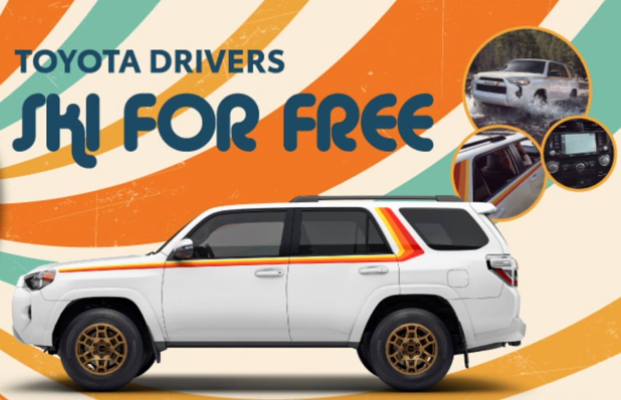 Toyota Drivers Can Ski For Free Select Resorts in Idaho & Washington