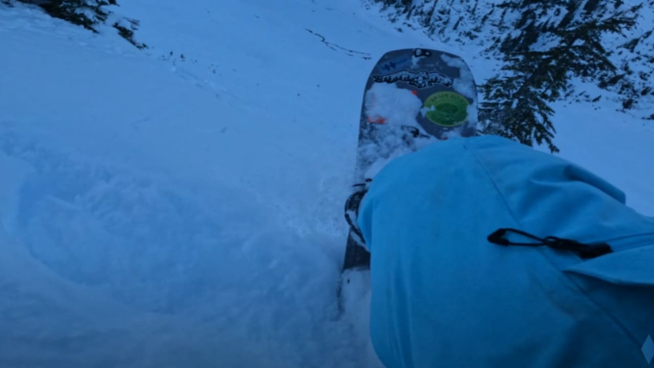 WATCH: Snowboarder Triggers Dangerous Avalanche Near Mt. Baker