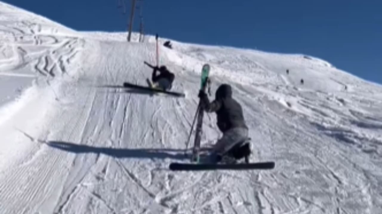 WATCH: Ski Lift Fail (Hilarious)