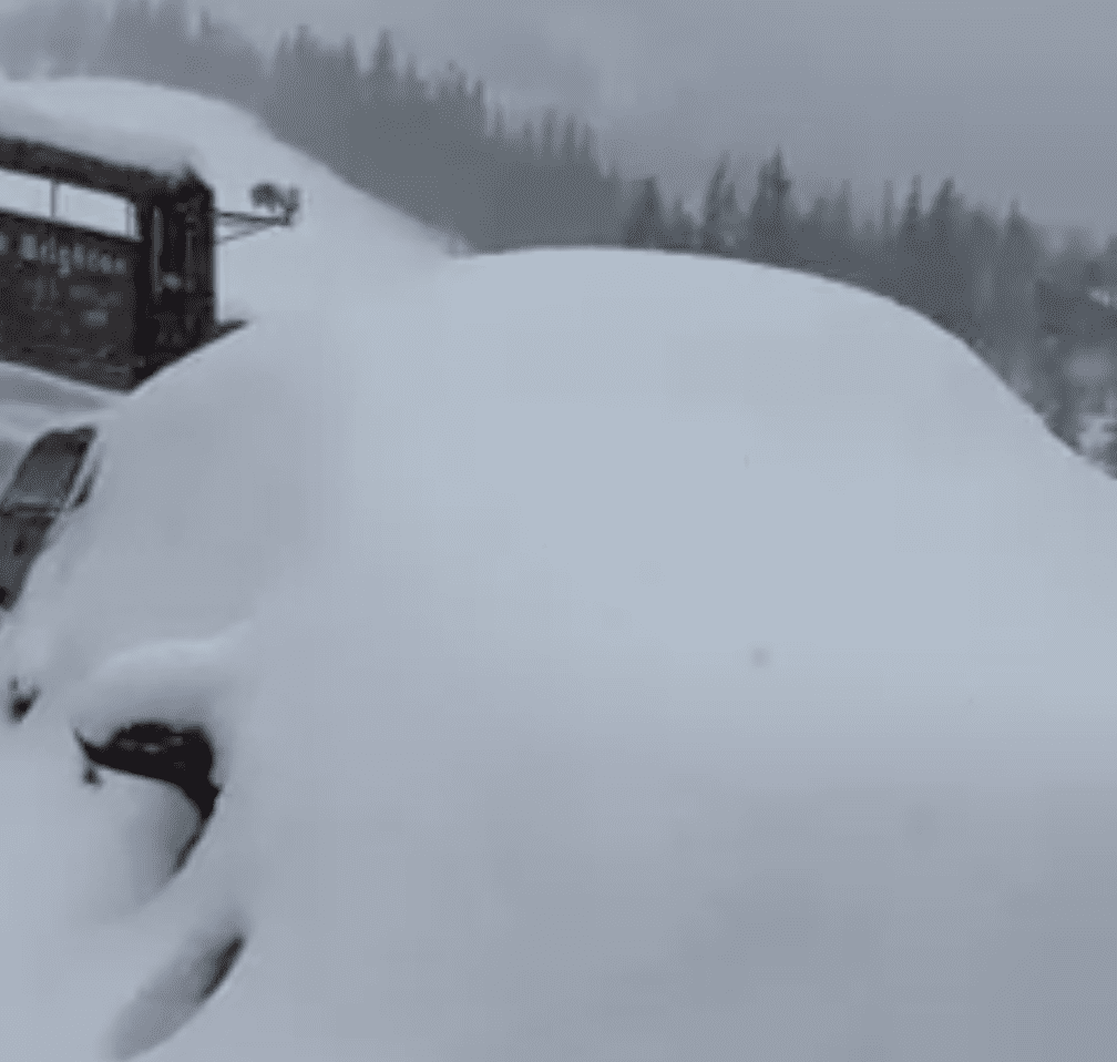 Here’s What Over 58 Feet Of Snow Looks Like At Brighton Resort