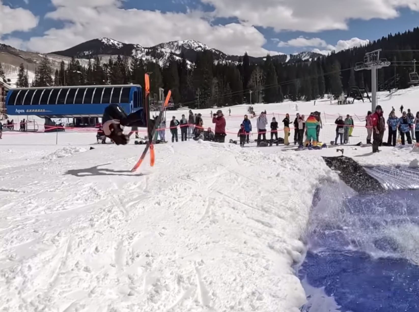 WATCH: Unreal Front Flip At Solitude’s Pond Skim