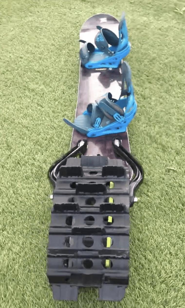 Motorized Snowboard Could Allow You To Get Deeper Into The Backcountry