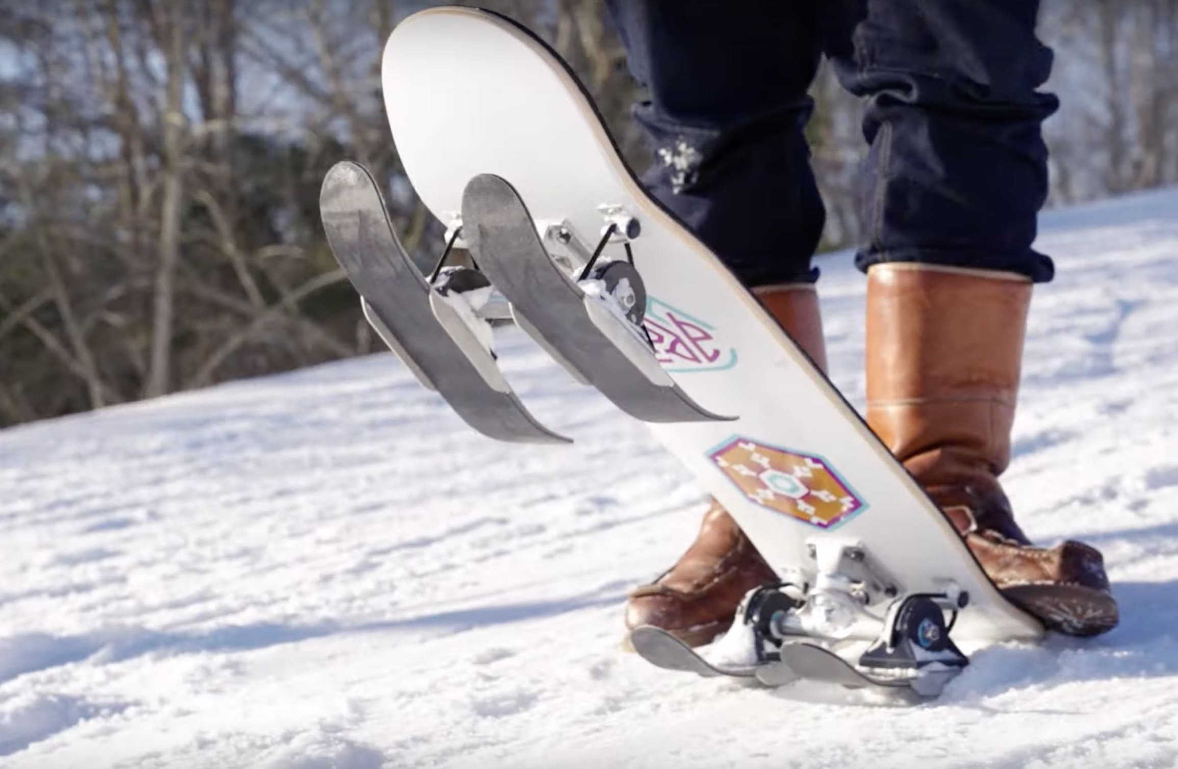 This Is The Coolest Snow-Skate Ever Created