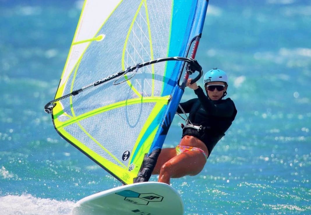Mikaela Shiffrin Enjoys Off Season Windsurfing in Maui
